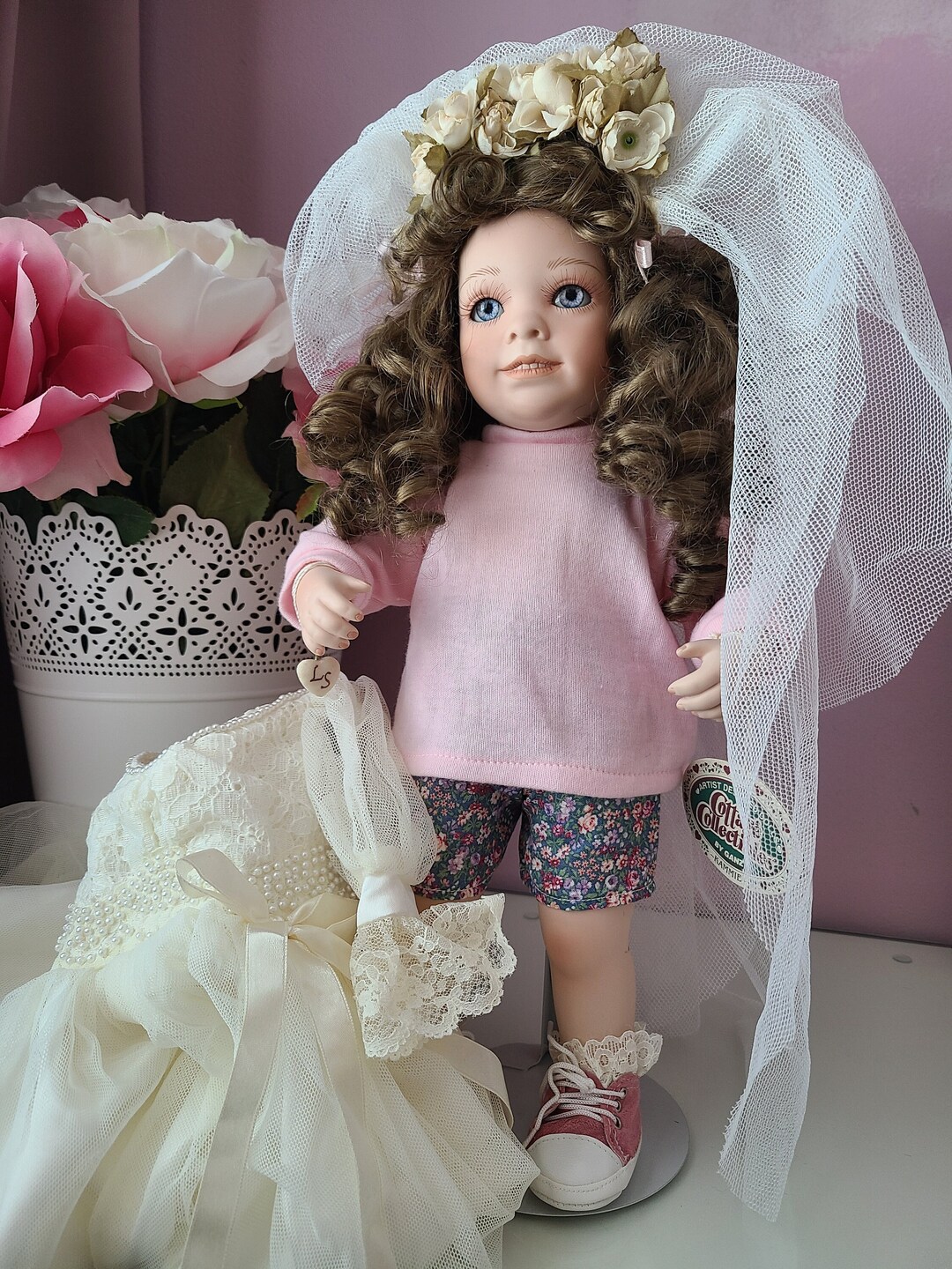 Cottage Collectibles by GANZ Kammie Doll by Linda Steele - Etsy