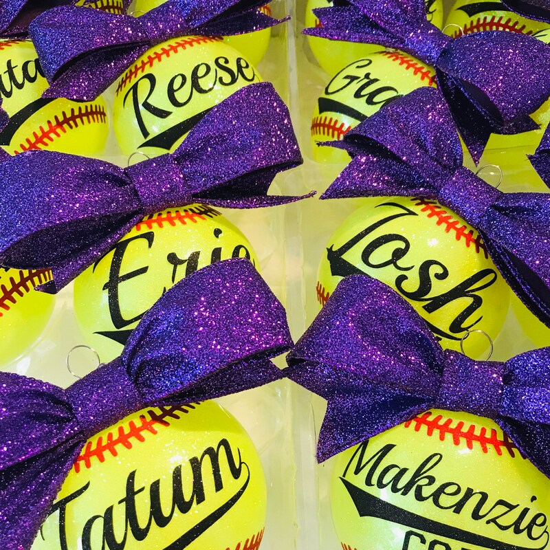 Softball Christmas - Etsy