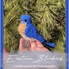 Baltimore Oriole Written Crochet Pattern Realistic Garden Bird Crochet ...