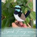 Ruby Throated Hummingbird Written Crochet Pattern Realistic Bird ...