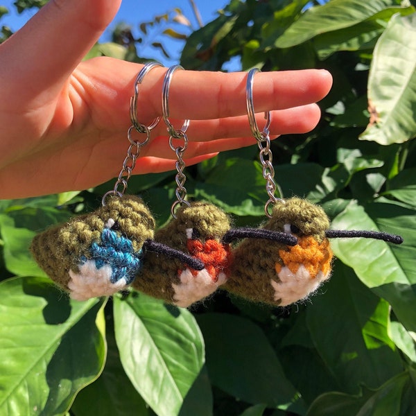 Crochet Keychain - Etsy