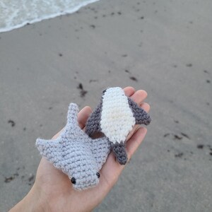 Little Stingray Written Crochet Pattern | Manta Ray Crochet Amigurumi ...