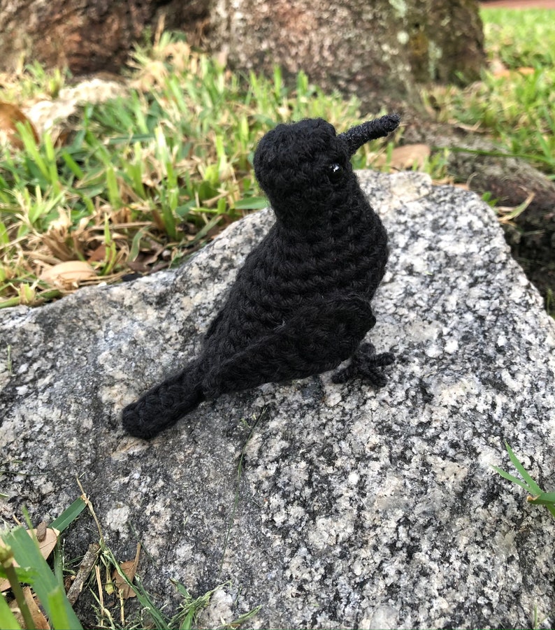 Little Crow Written Crochet Pattern Blackbird / Raven - Etsy