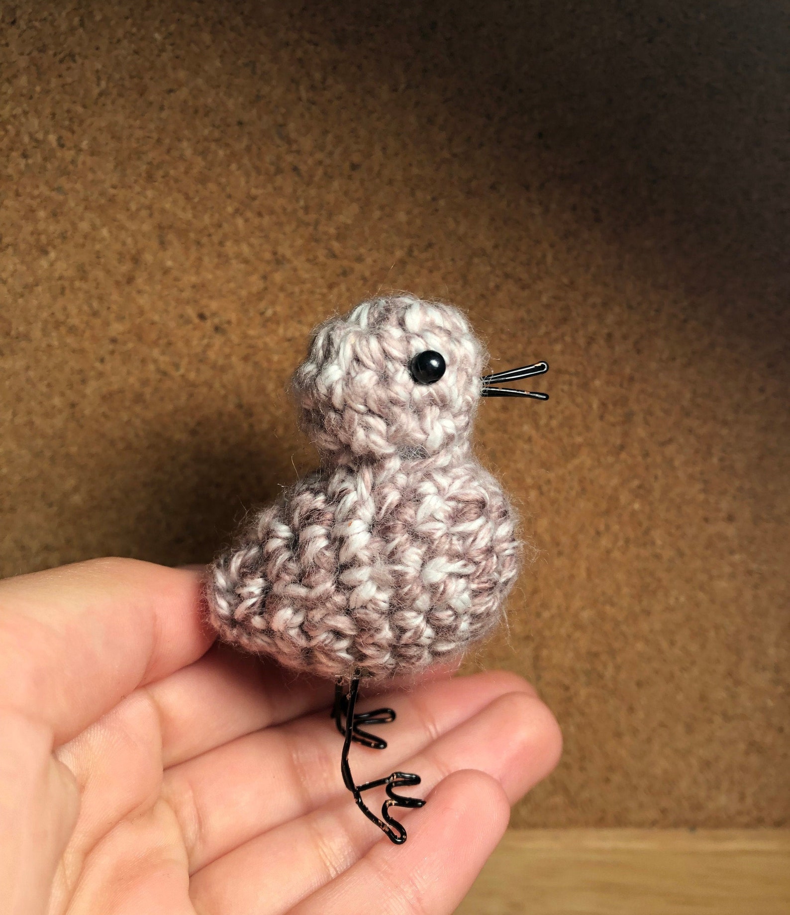 Crochet Friendly Baby Spotted Sandpipers Realistic Crochet - Etsy