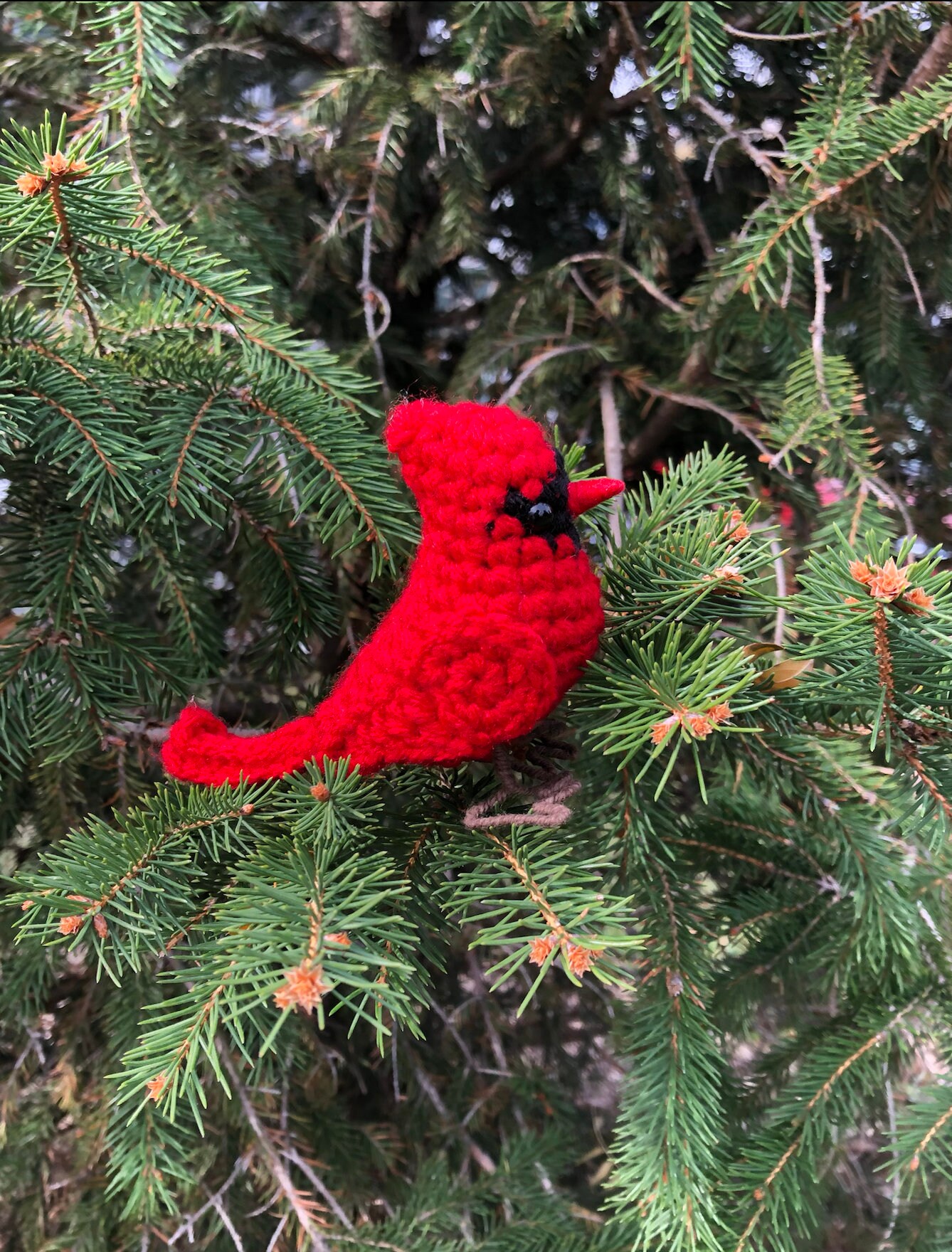 Little Cardinal Written Crochet Pattern Crochet Amigurumi - Etsy