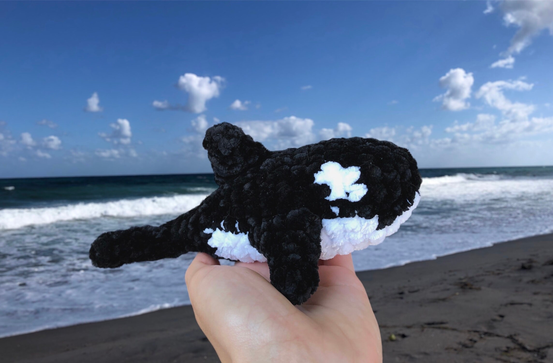 Super Soft Little Orca Written Crochet Pattern | Killer Whale Amigurumi ...
