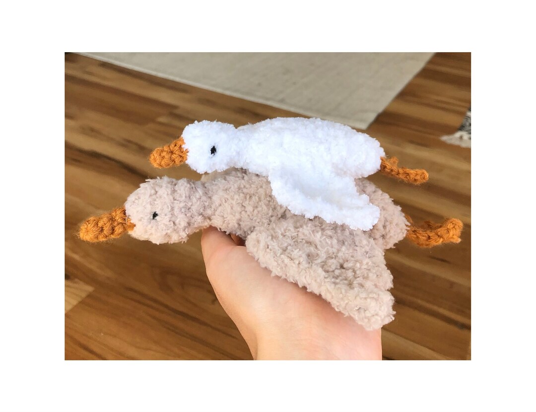 Super Soft Cuddly Goose Crochet Plushies | Soft Plush Toy Goose | Goose ...