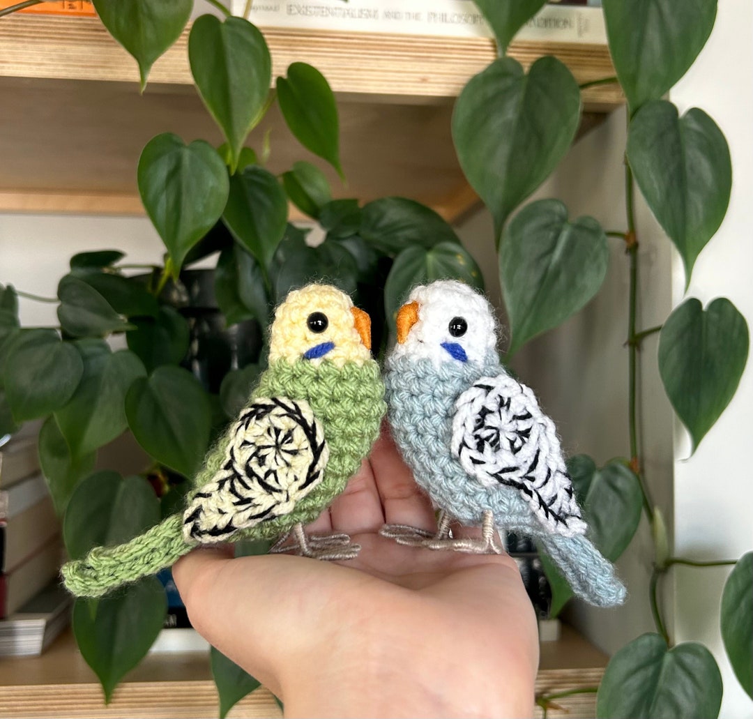Crochet Little Parakeets | Crochet Amigurumi | Crochet Budgie Plush Toy ...