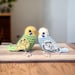 Little Parakeets Written Crochet Pattern Realistic Budgie Crochet ...