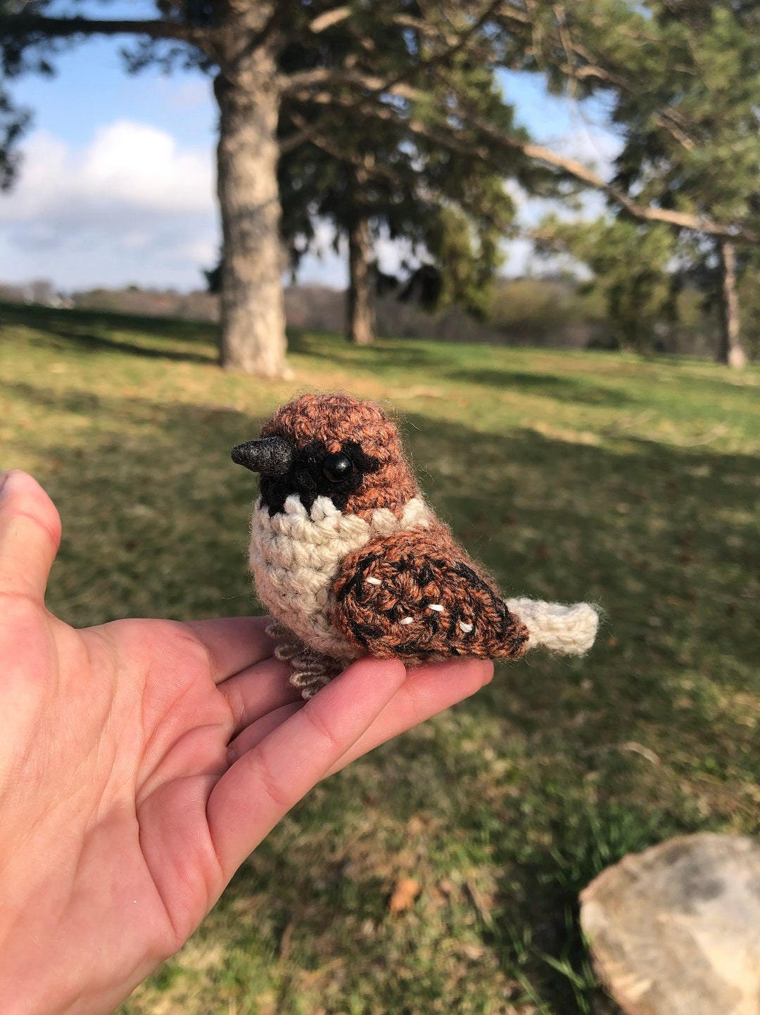 Crochet Little Sparrow | Crochet Amigurumi | Crochet Plush Toy Figure ...