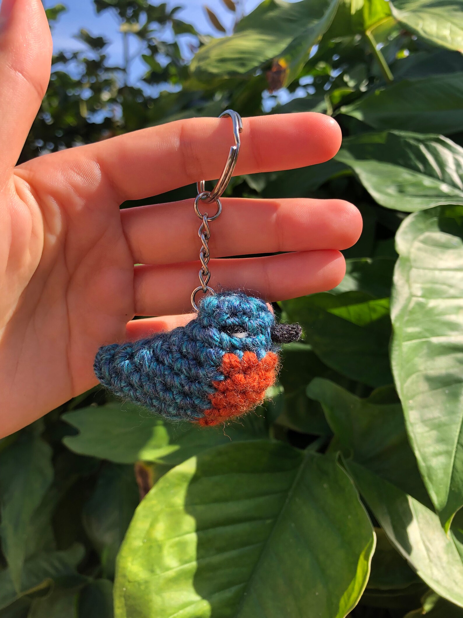 Crochet Baby Bluebird or Robin Keychain | Crochet Amigurumi | Plush Toy ...