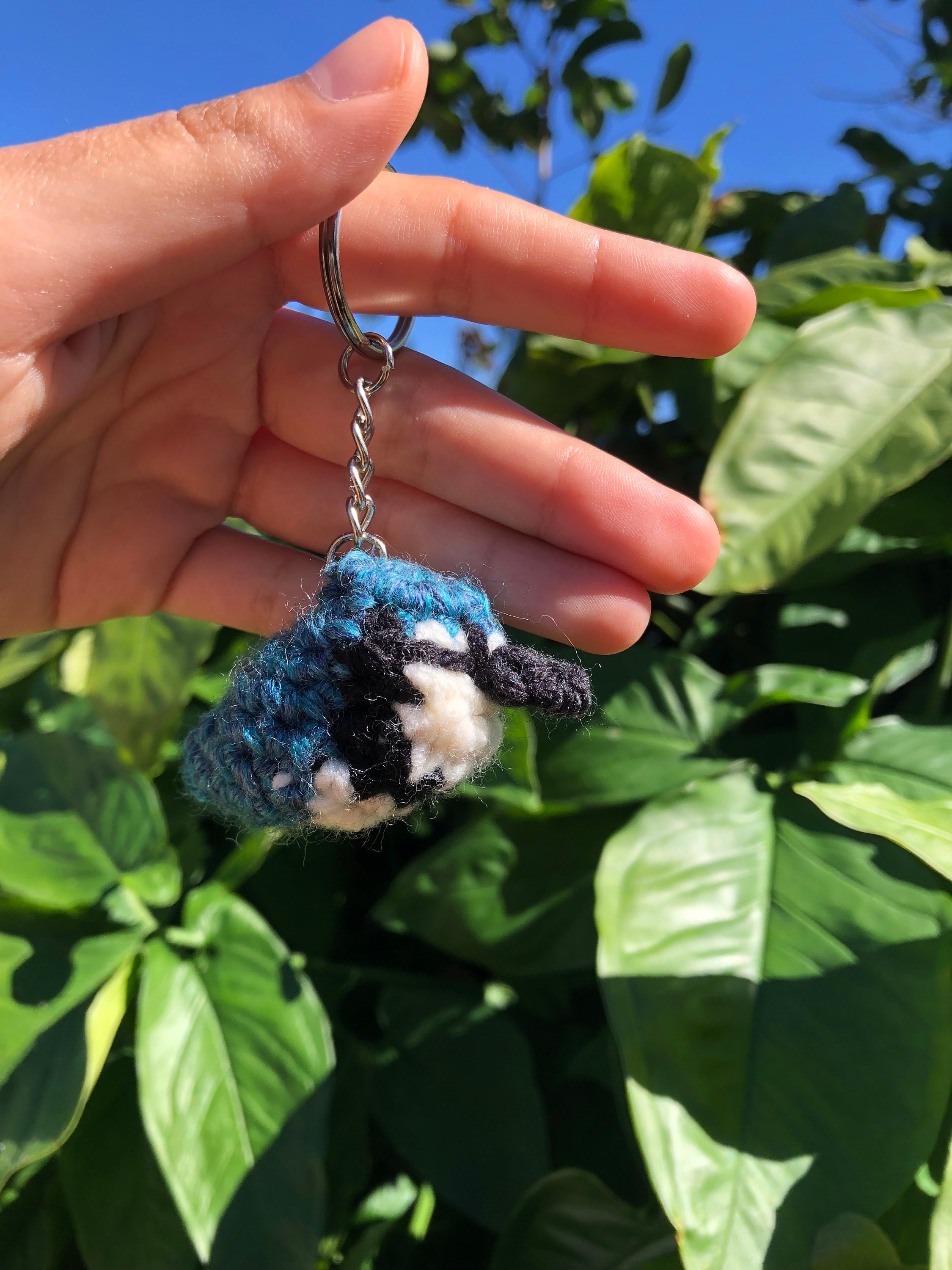 Crochet Baby Blue Jay or Cardinal Keychain Crochet Amigurumi - Etsy