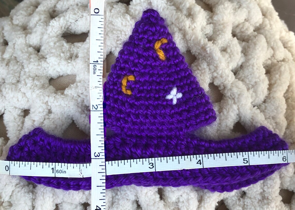Magical Wizard Hat Written Crochet Pattern Halloween Crochet - Etsy