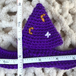 Magical Wizard Hat Written Crochet Pattern | Halloween Crochet Hat for ...