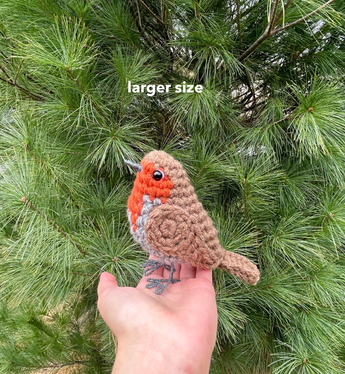 Crochet Little European Robin | Crochet Amigurumi | Crochet Plush Toy ...