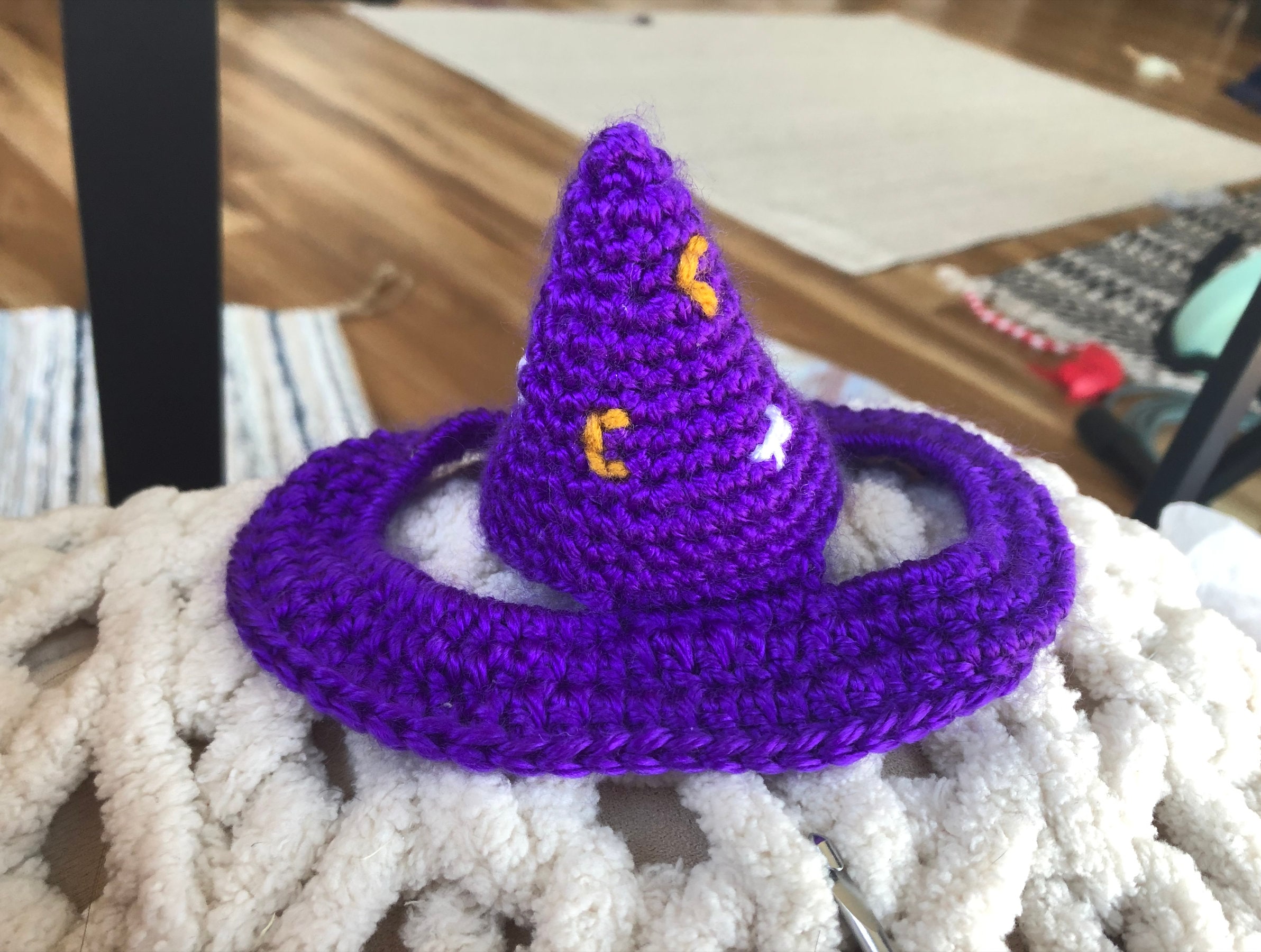 Magical Wizard Hat Written Crochet Pattern Halloween Crochet - Etsy