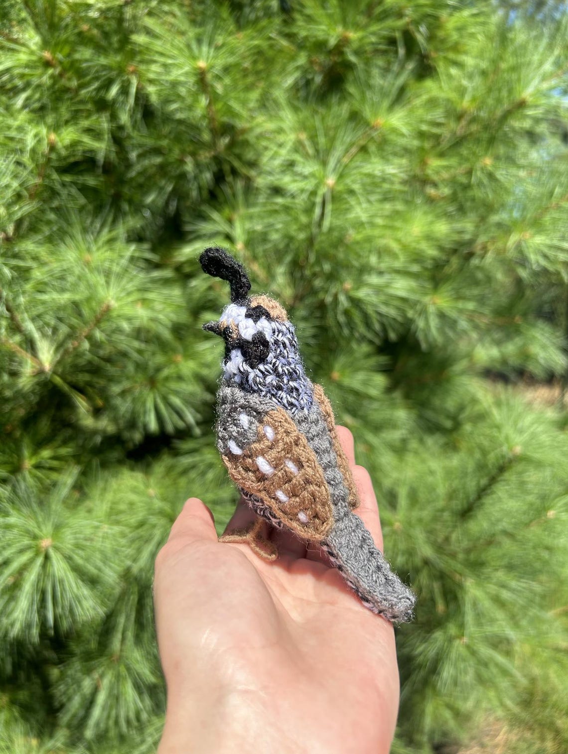 Crochet California Quail | Realistic Bird Crochet Amigurumi | Crochet ...