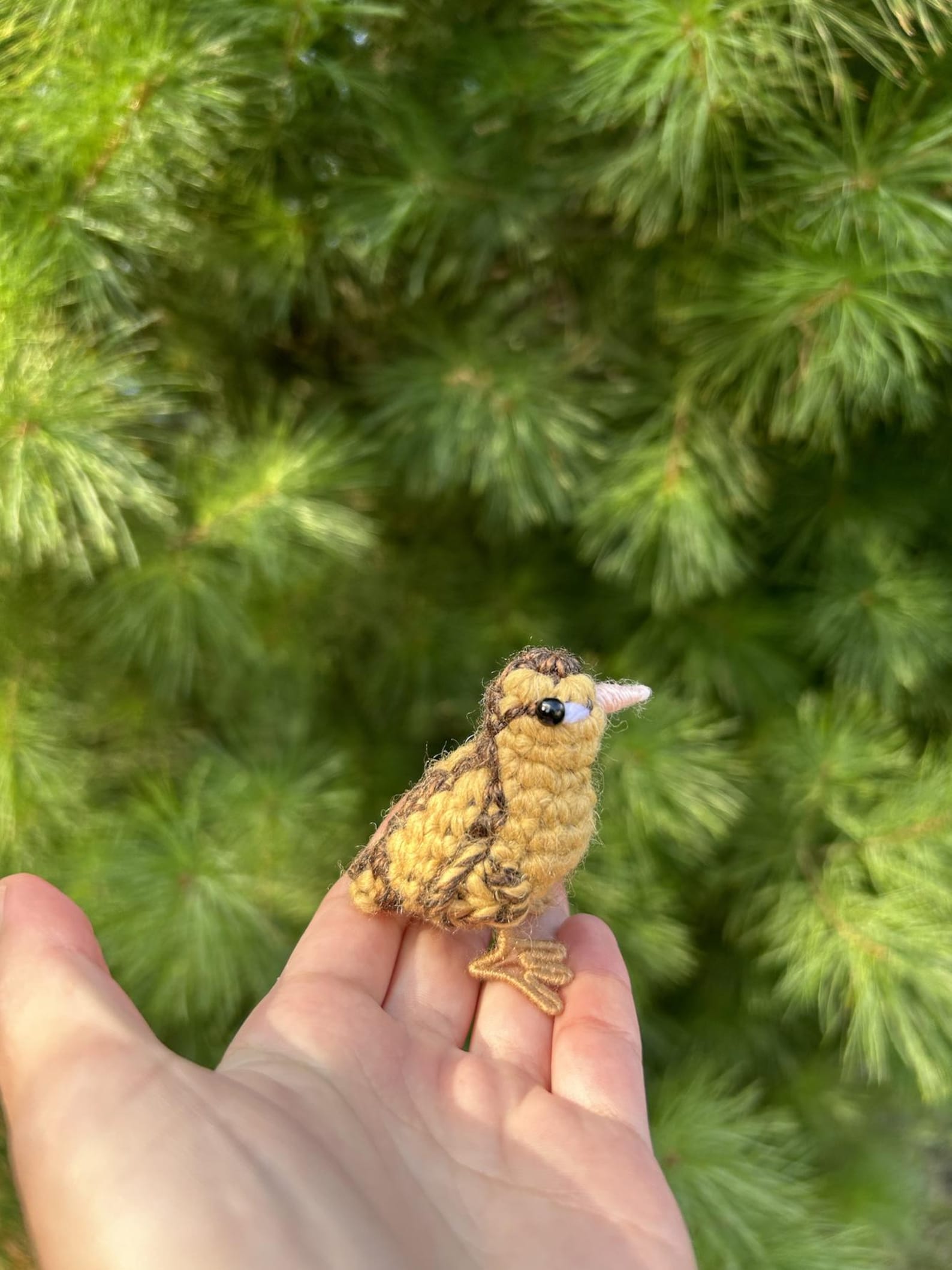 Quail Chick Written Crochet Pattern | Crochet Bird Amigurumi | Crochet ...