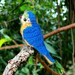 Blue and Yellow Macaw Written Crochet Pattern | Realistic Parrot ...