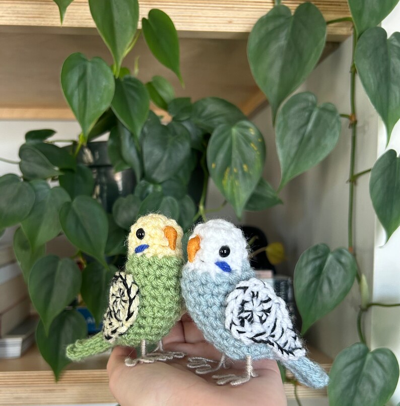 Crochet Little Parakeets | Crochet Amigurumi | Crochet Budgie Plush Toy ...