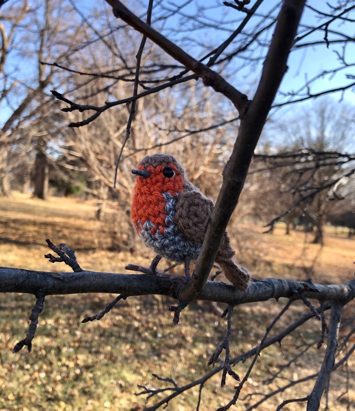 Crochet Little European Robin Crochet Amigurumi Crochet - Etsy