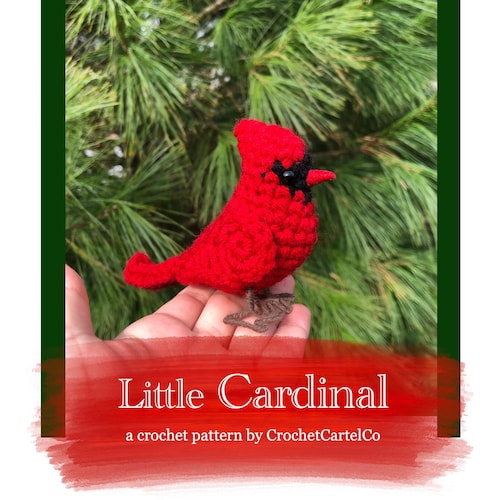 Cardinal Crochet Pattern - Etsy