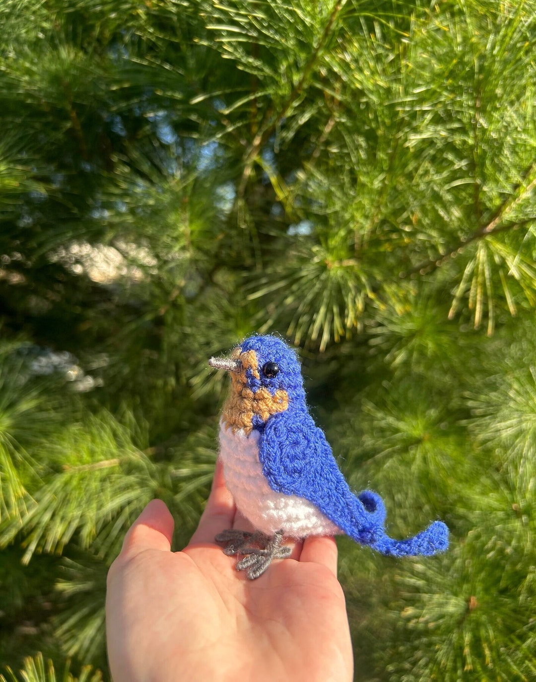 Crochet Barn Swallow | Realistic Bird Figure | Crochet Bird Amigurumi ...