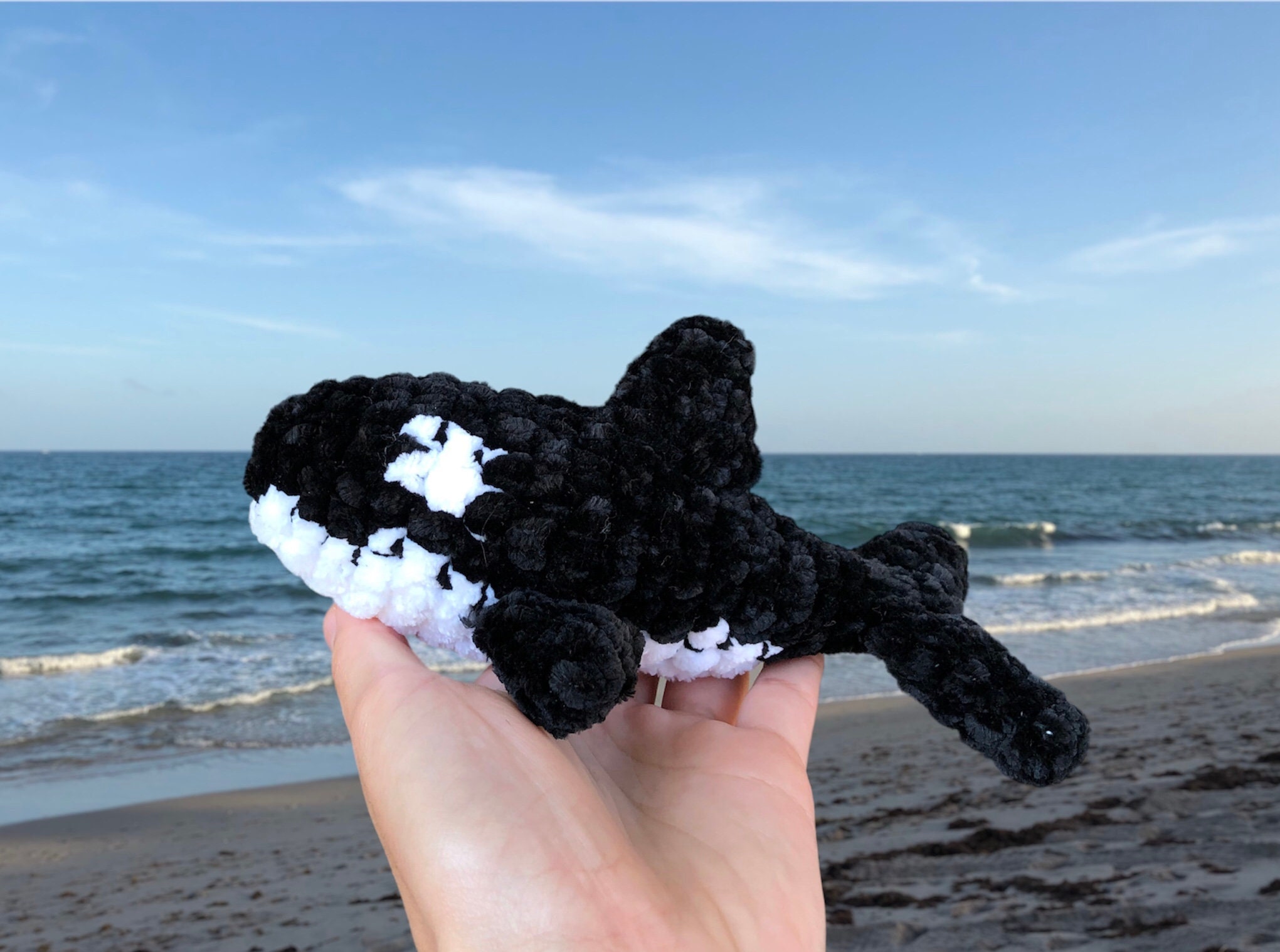 Super Soft Little Orca Written Crochet Pattern | Killer Whale Amigurumi ...