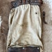 Vintage Military Intelligence Pouch Large RARE Canvas Bag With Weighted ...