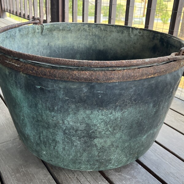 Antique Cauldron - Etsy