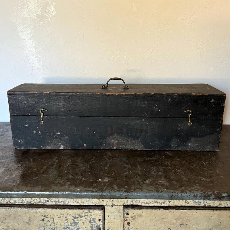 Antique Tool Box - Etsy