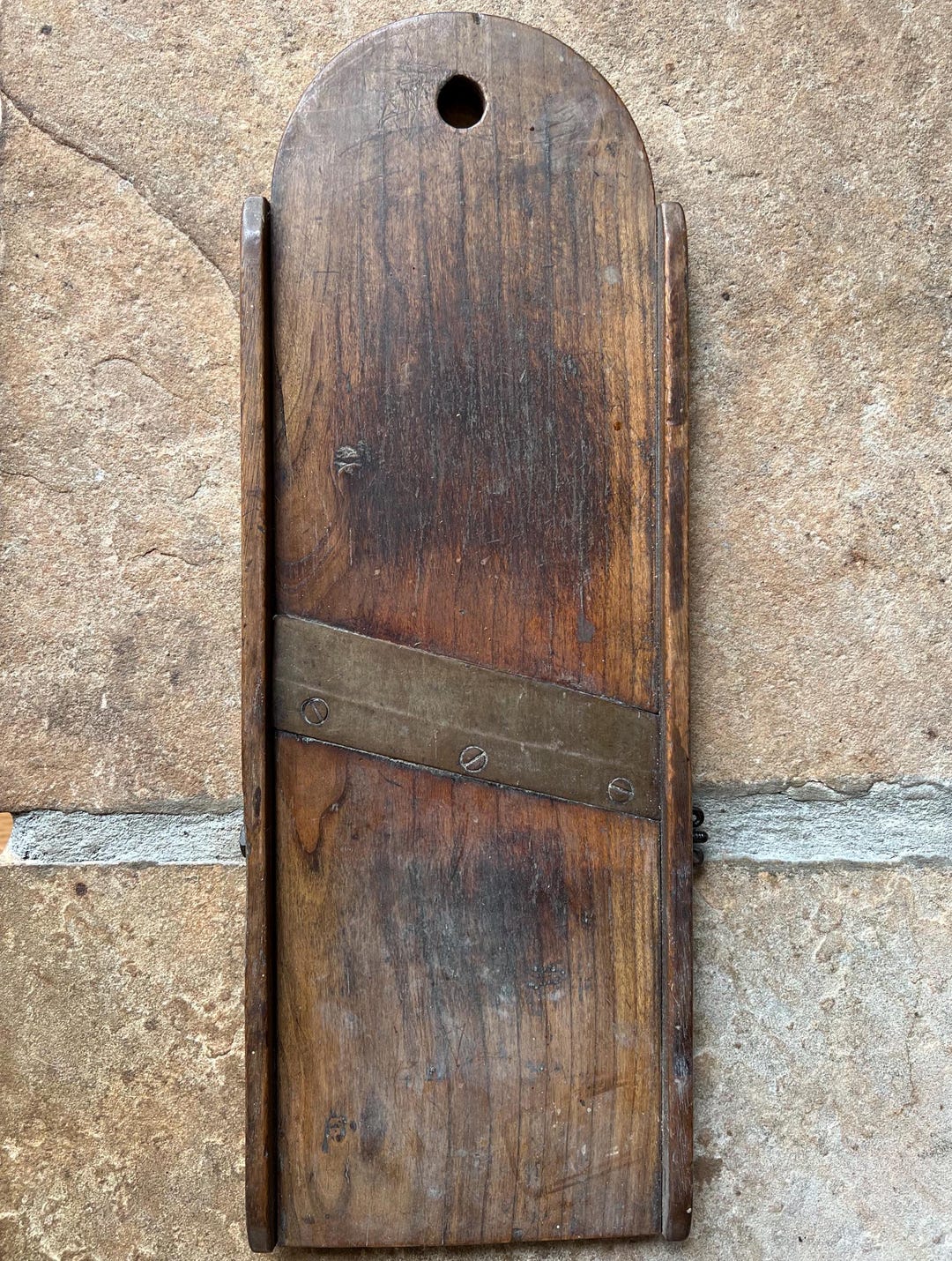 Antique Cabbage Slicer Board - Early 1900s Kraut Cutter Mandolin ...