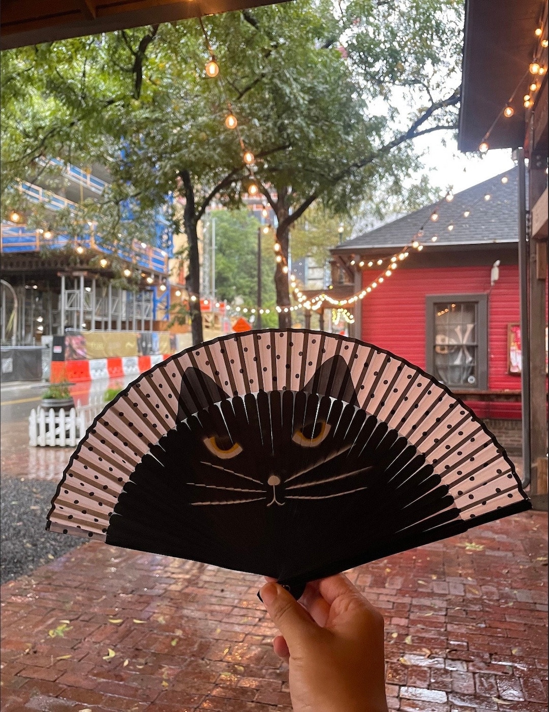 Cat Handheld Fan : Cat Lovers Gift Festival Fan Accessories - Etsy