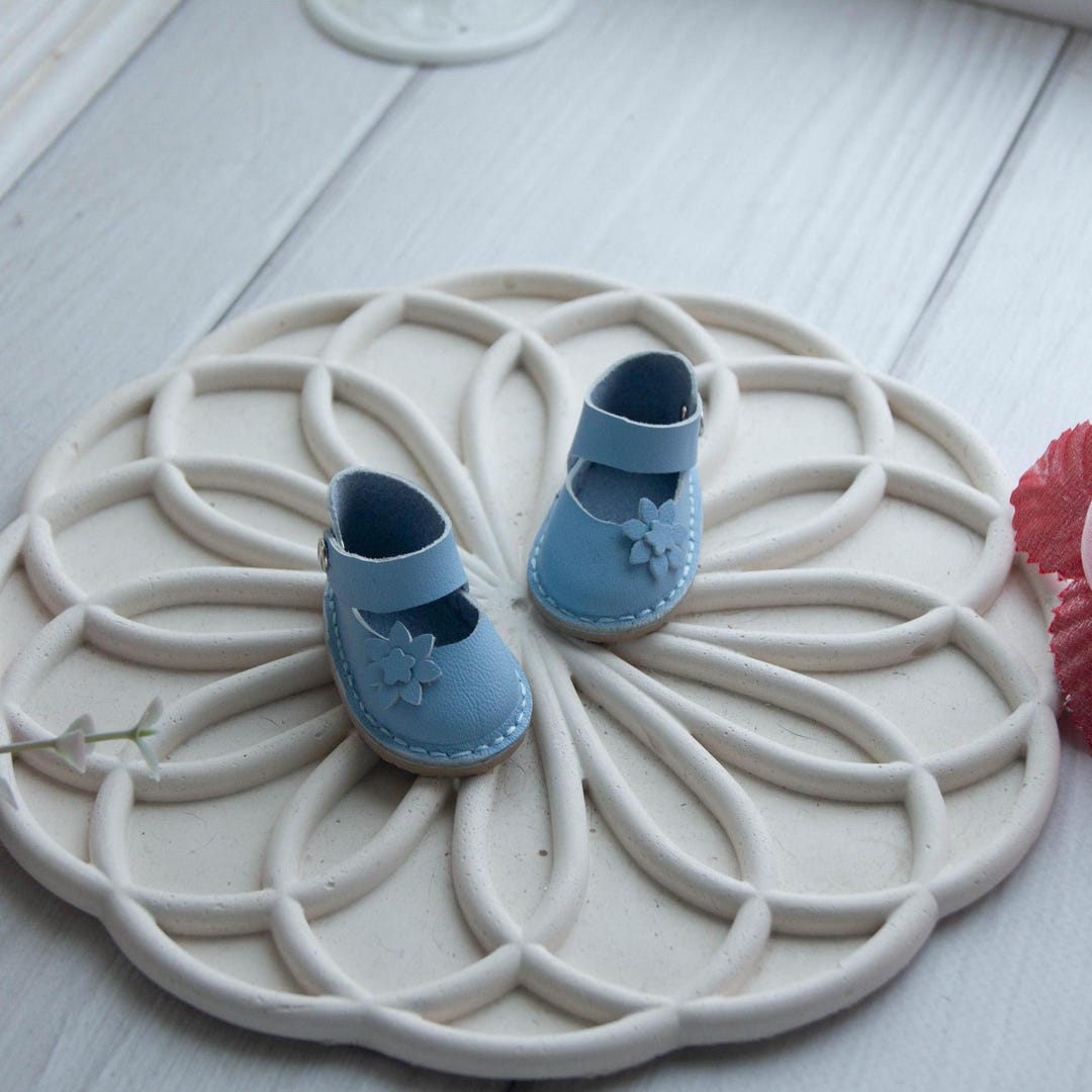 Shoes-sandals With a Flower for a Spanish Doll - Etsy