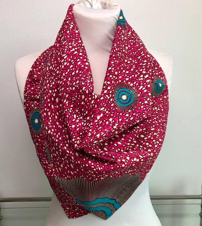 Authentic African Print Bandana | African Print Head Wrap | African ...