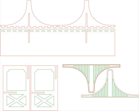 Decorative Bridge DIGITAL FILE // Kid's Room Decoration - Etsy