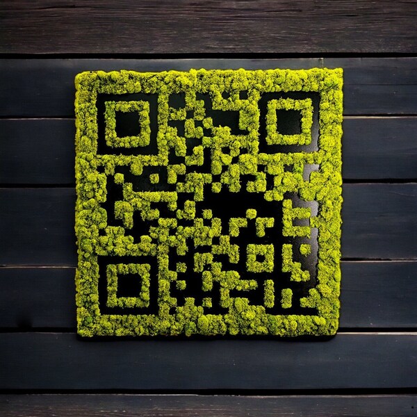 Qr Code Art - Etsy