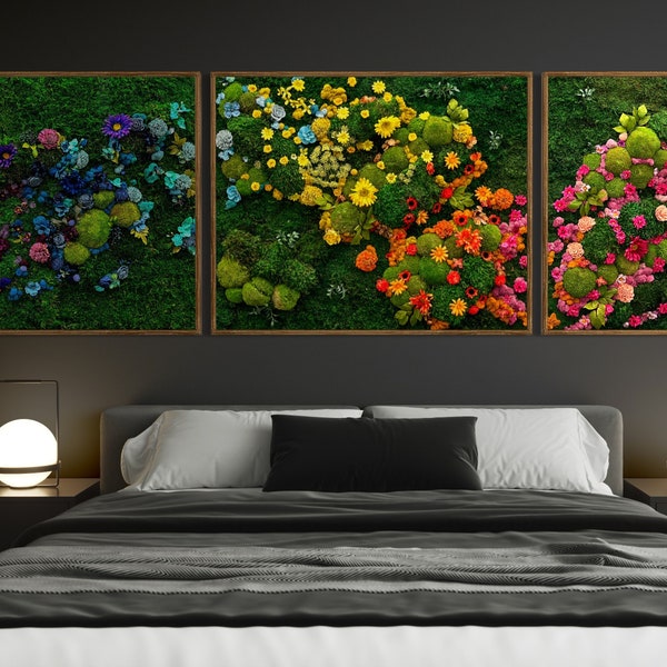 Living Moss Wall Art - Etsy