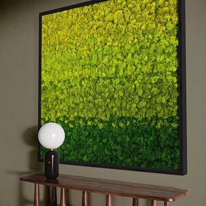 Ombre Gradient Moss Wall Art - Etsy