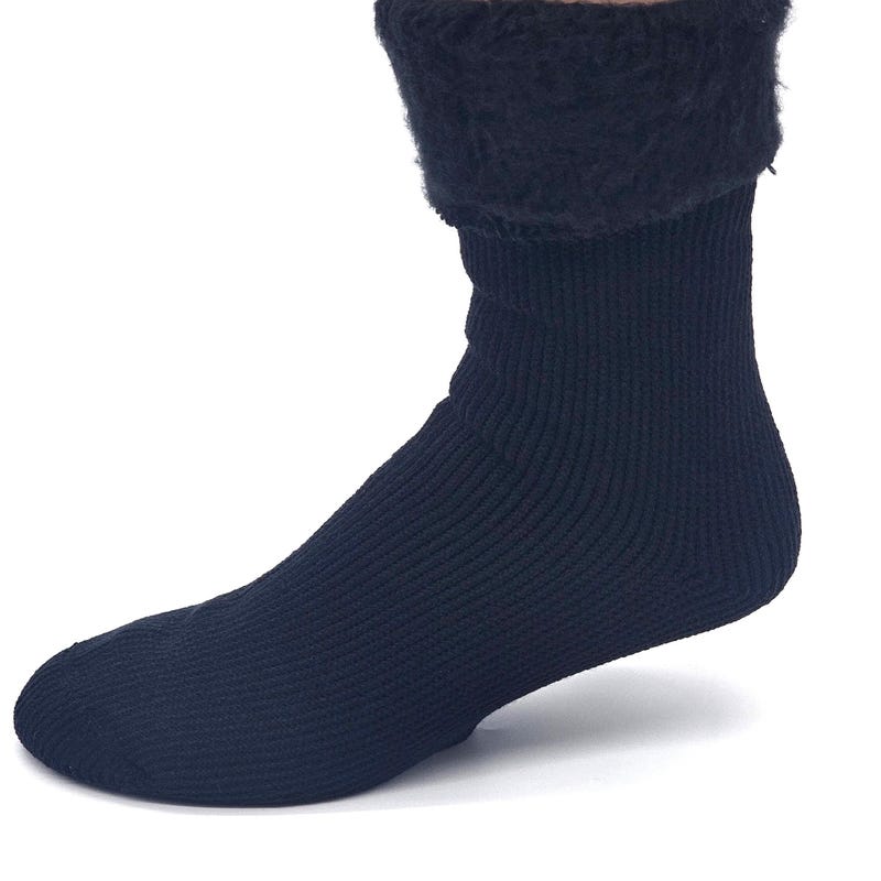 Wool Fleece Lined Socks - Etsy