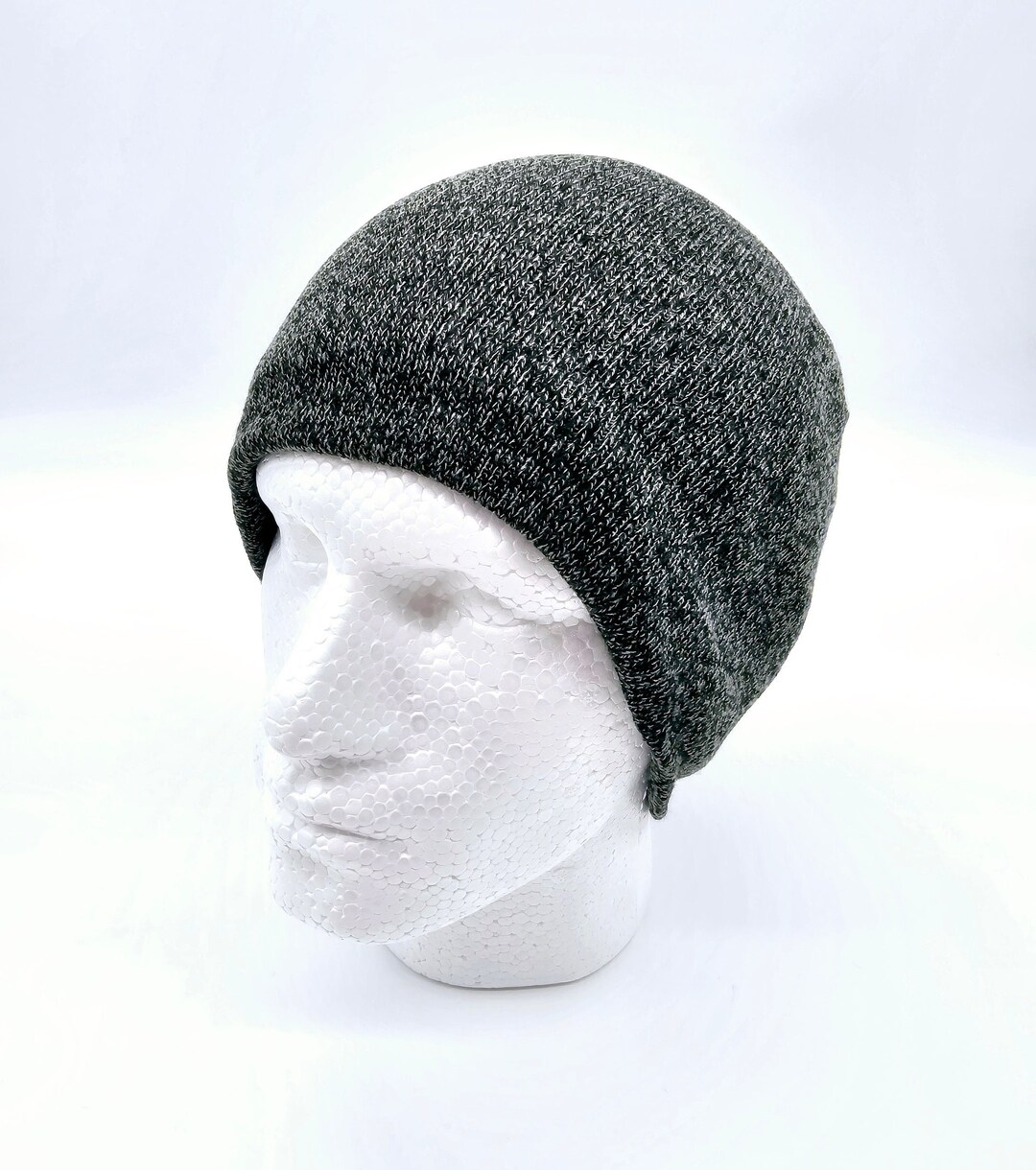 Men's Warm Pull on Beanie, Thermal Insulated Double Layer Soft Comfy ...