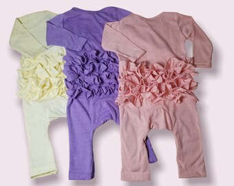 Ruffle Romper Baby | Etsy