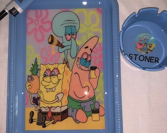 Spongebob Tray | Etsy