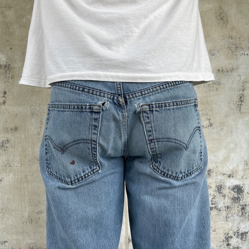 Vintage 90s Levi's Silver Tab Straight & Loose Jeans 36x33 - Etsy