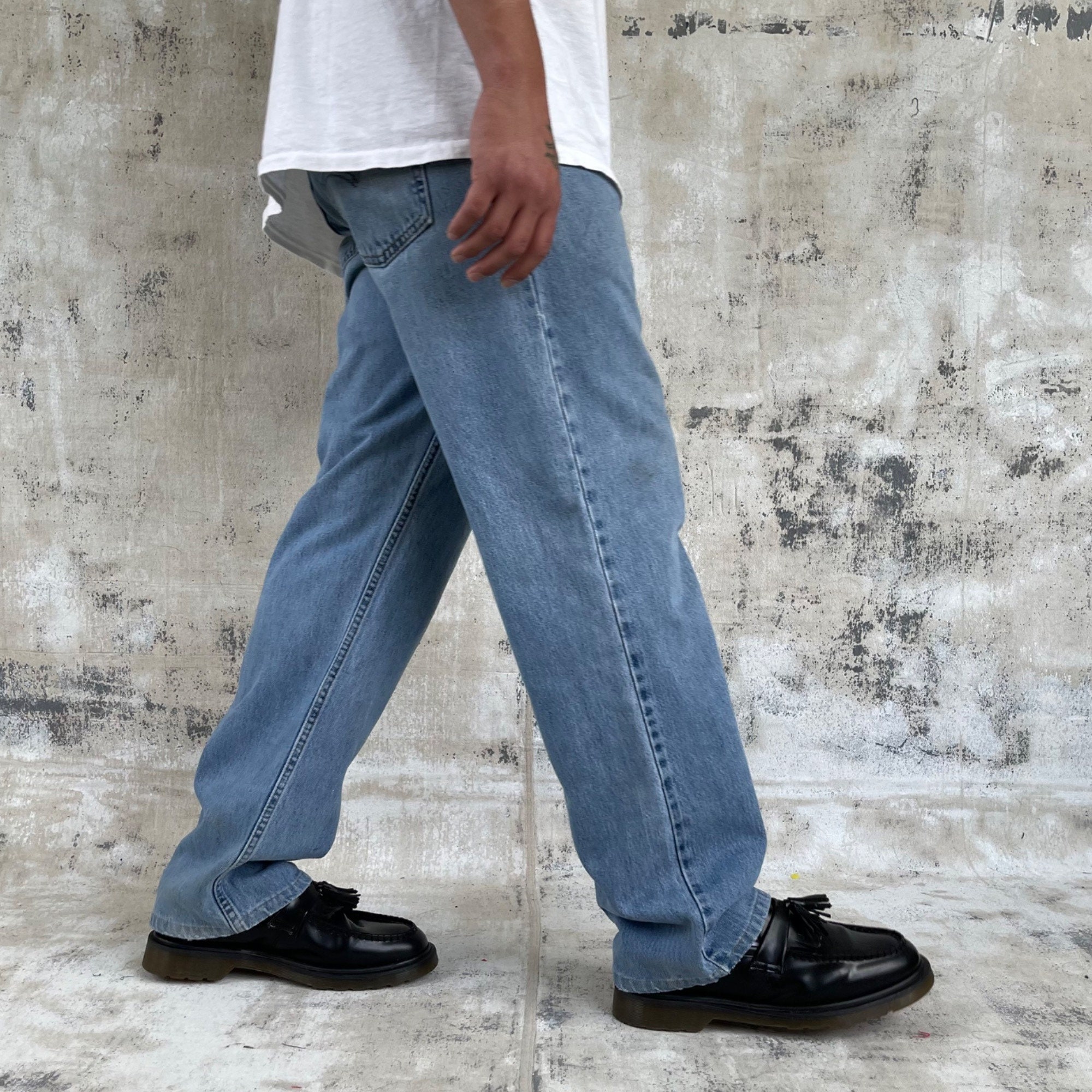 Vintage 90s Levi's Silver Tab Straight & Loose Jeans 36x33 - Etsy