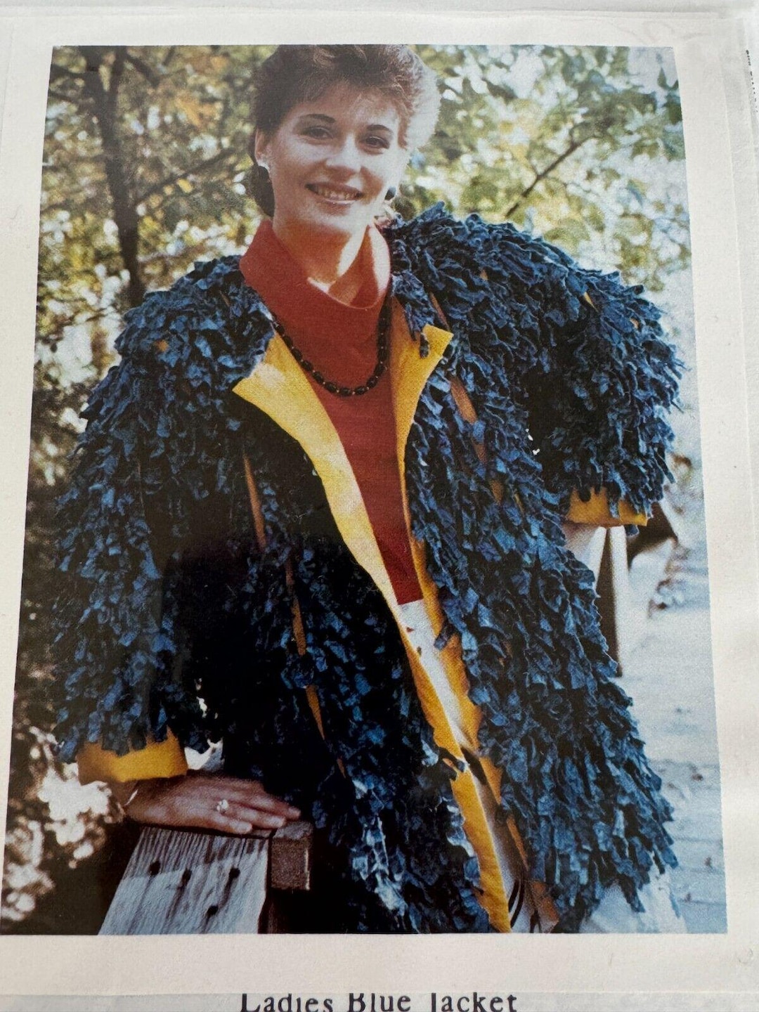 Artful Illusions Sewing Pattern Shredded Cloth Rag Jacket Denim Upcycle ...