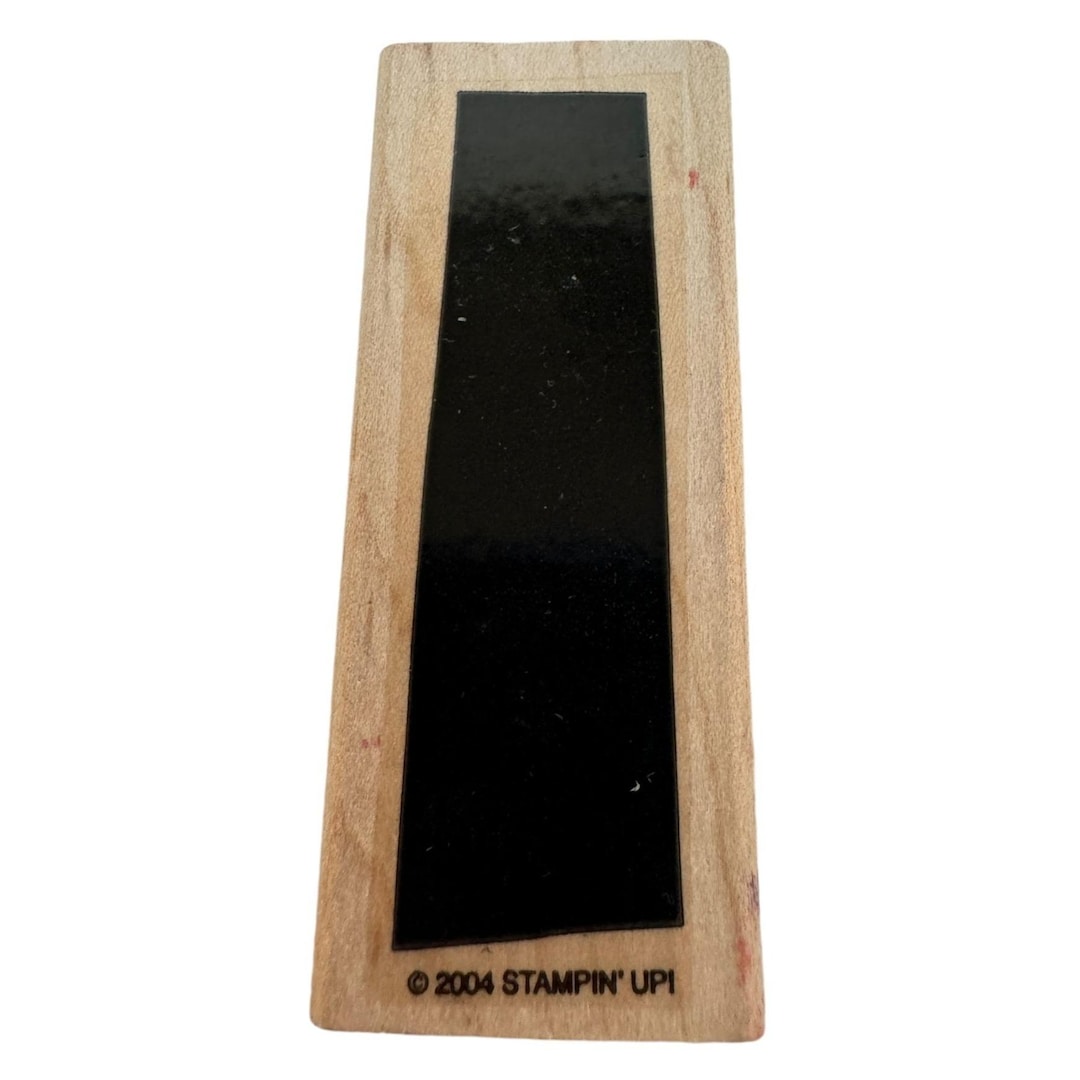 Stampin up Rubber Stamp Irregular Rectangular Solid Shape Polygon ...