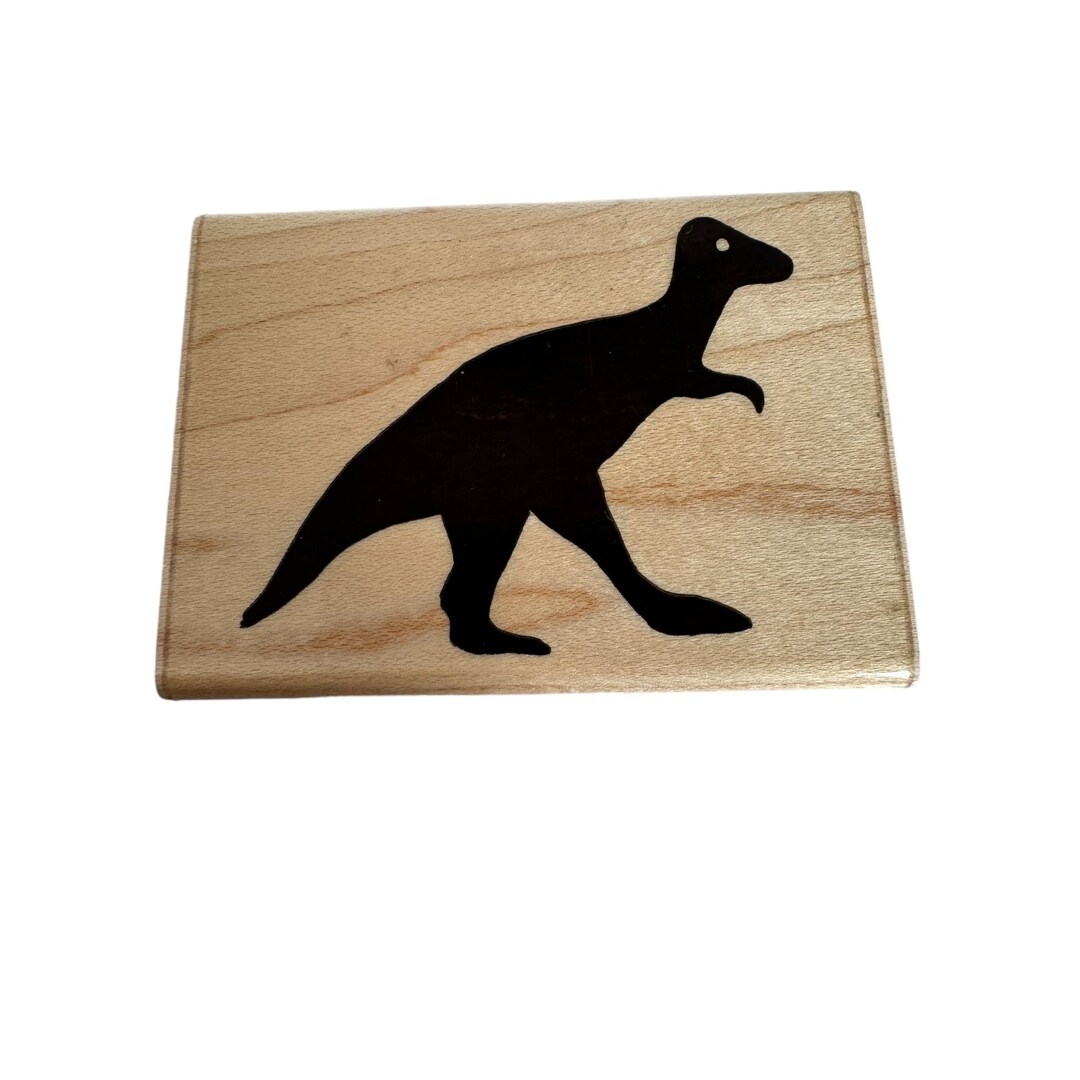 JRL Designs Rubber Stamp Allosaurus Dinosaur Theme Birthday Party Card ...