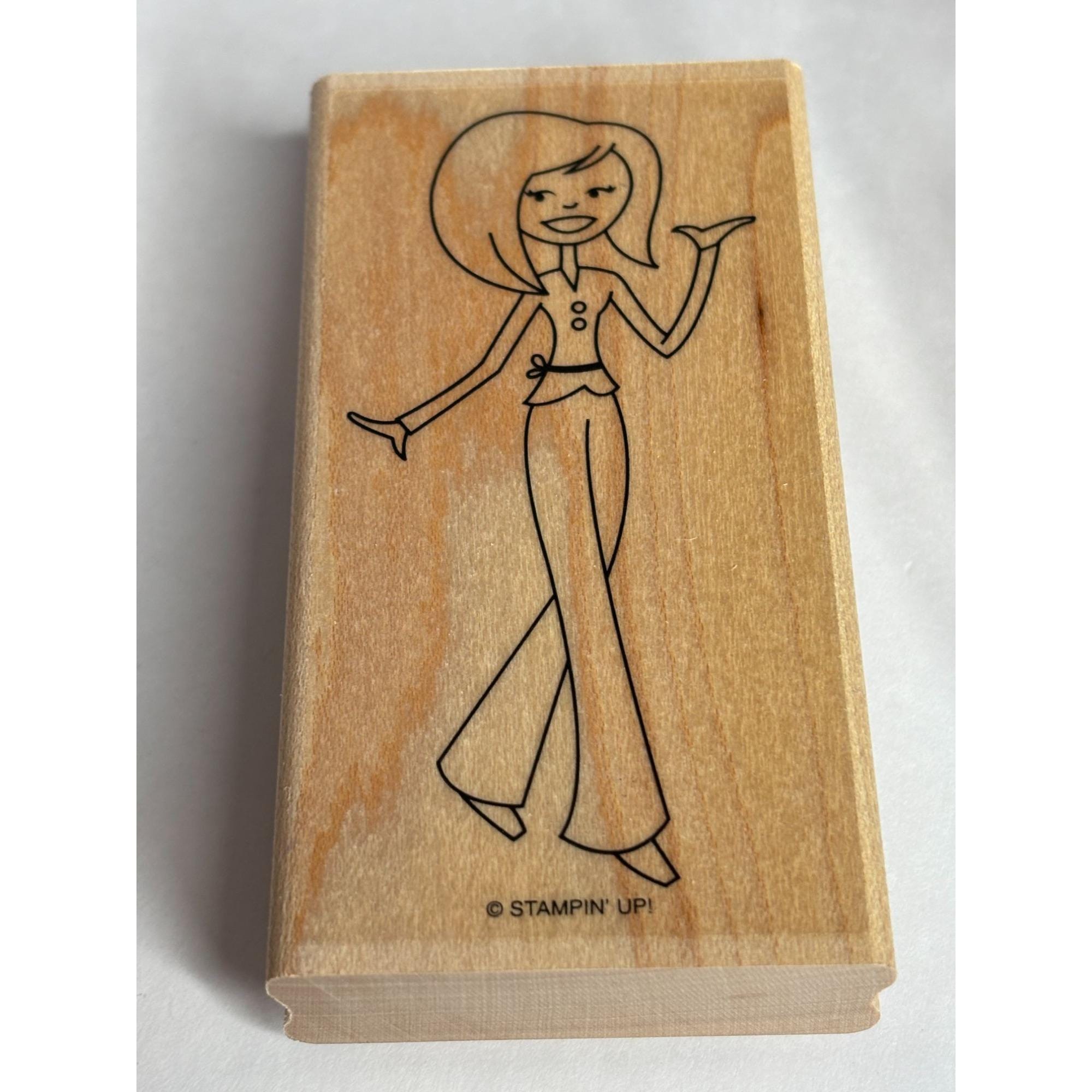 Stampin up Tote-ally Tess Rubber Stamp Crafter Stamping Hobby Tools ...