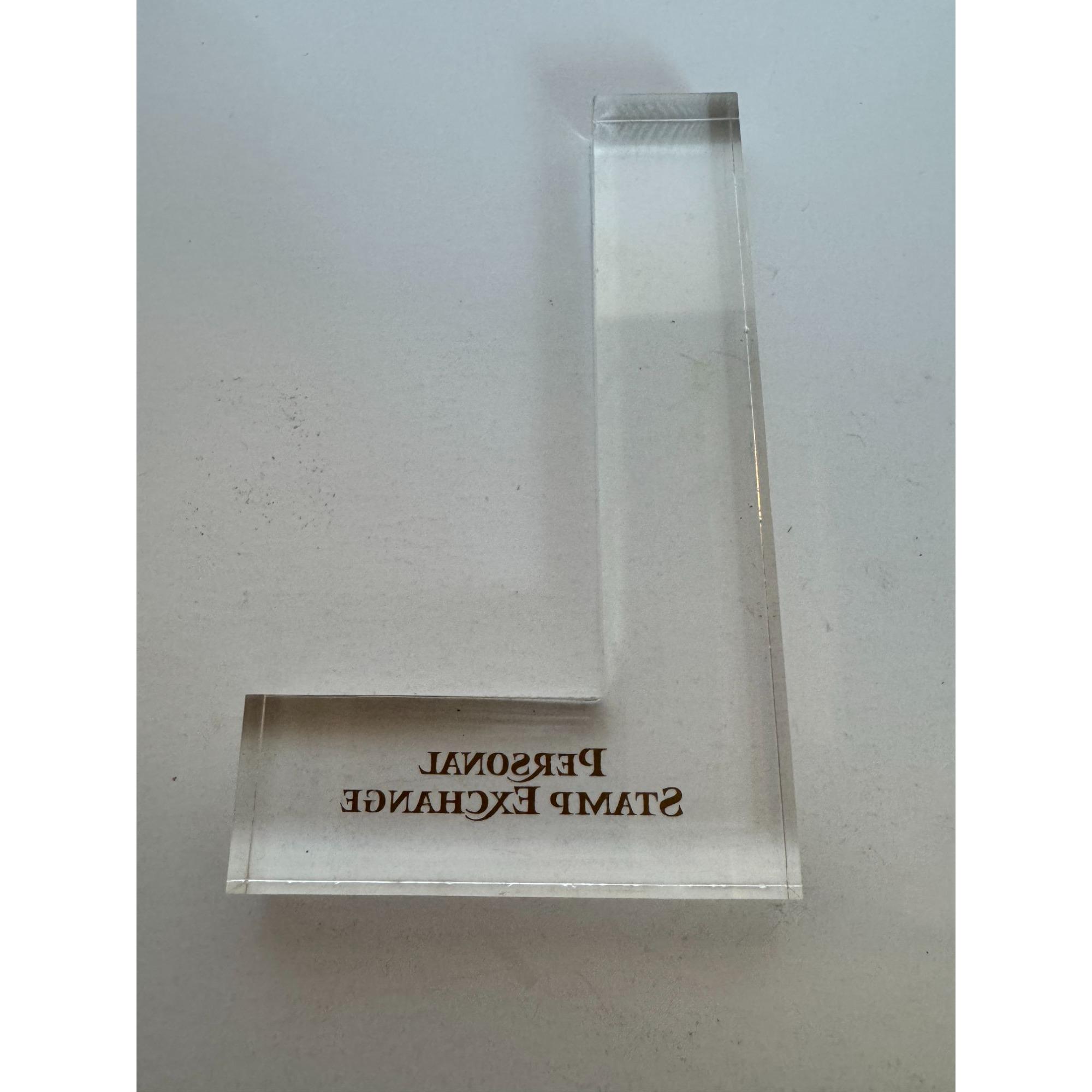 Personal Stamp Exchange L-shaped Block Acrylic Stamp Positioner Tool ...